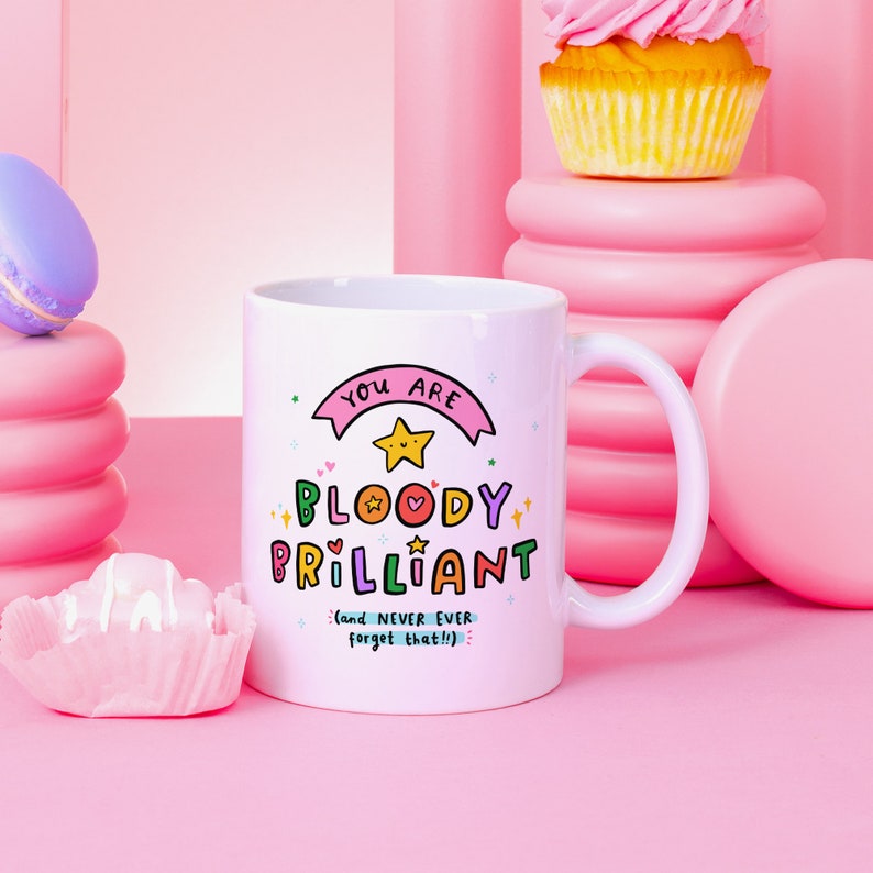 You Are Bloody Brilliant Personalised Mug, Personalised Gift, Congrats ...