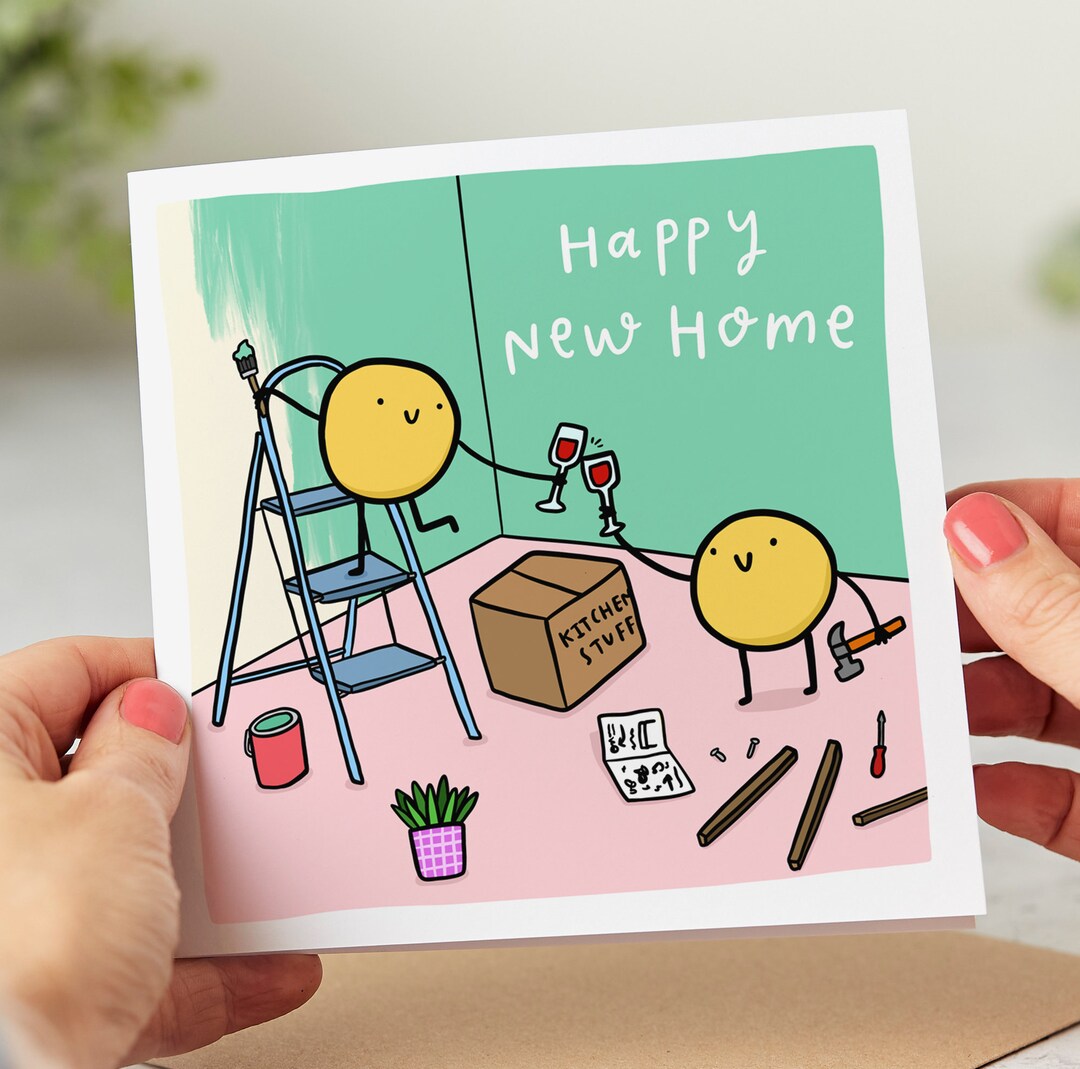 Happy New Home Card - Congratulations on Your New Home Card ...