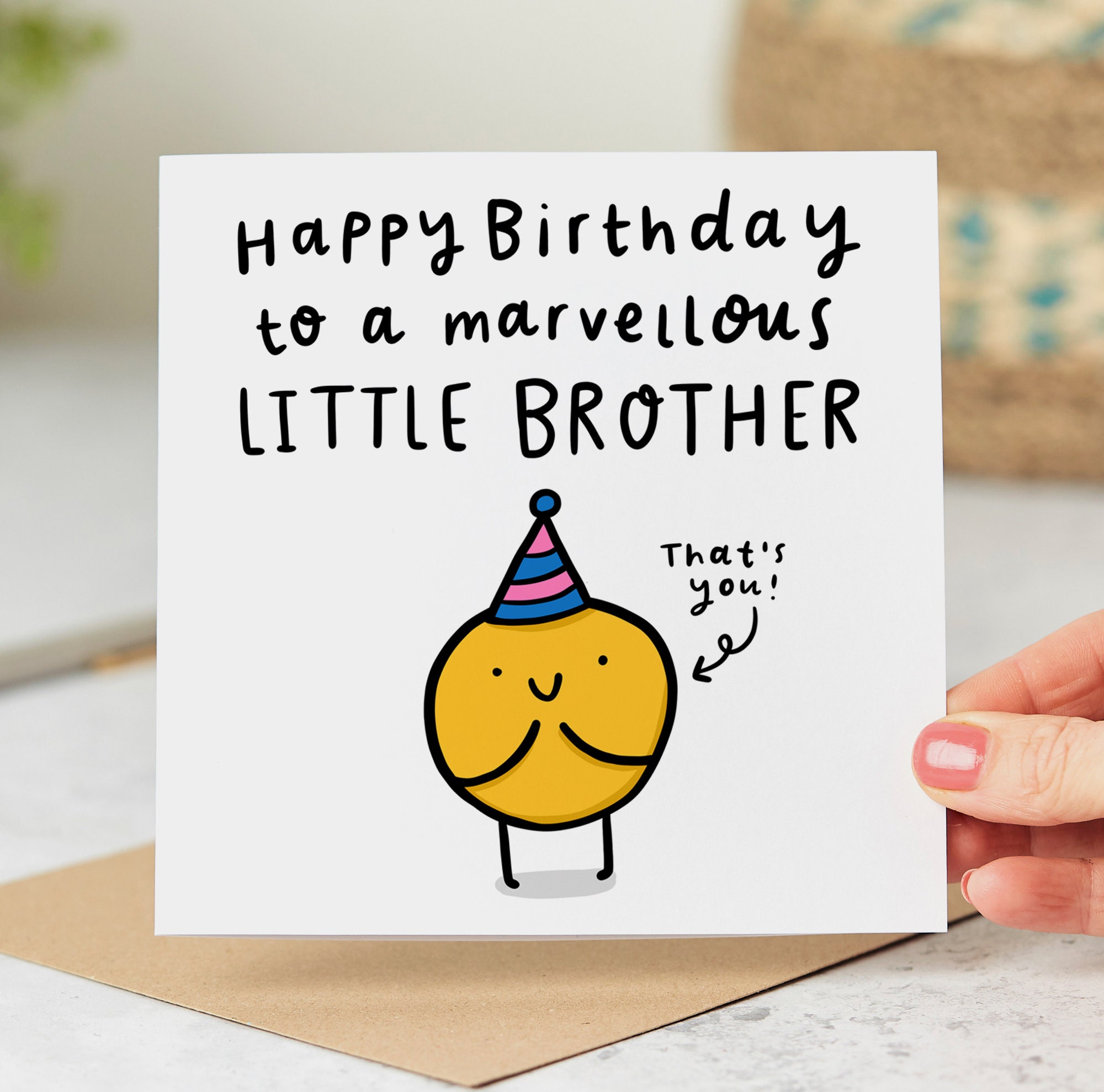 Happy Birthday Little Brother Funny Quotes
