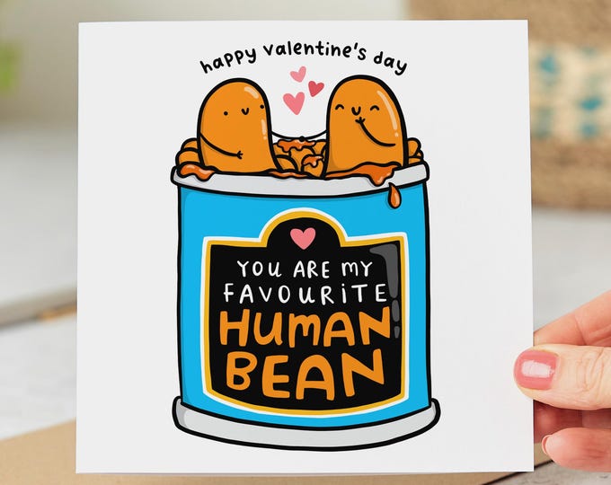 My Favourite Favorite Human Hooman Bean, Funny Anniversary Gift ...