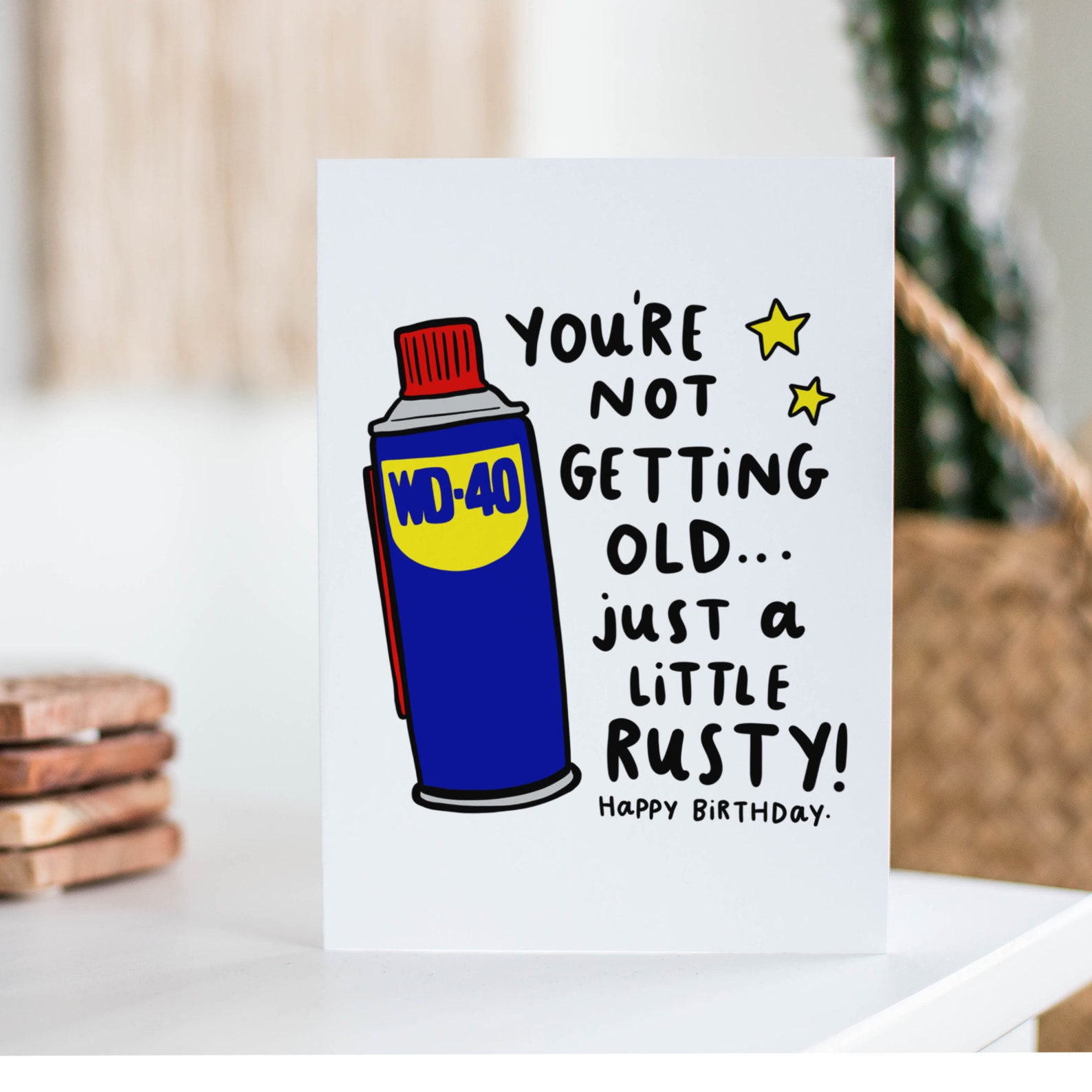 You're Not Getting Old Just A Little Rusty Funny | Etsy