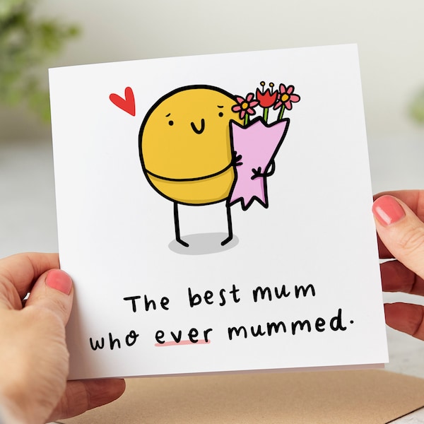 Funny Mom Card - Etsy UK
