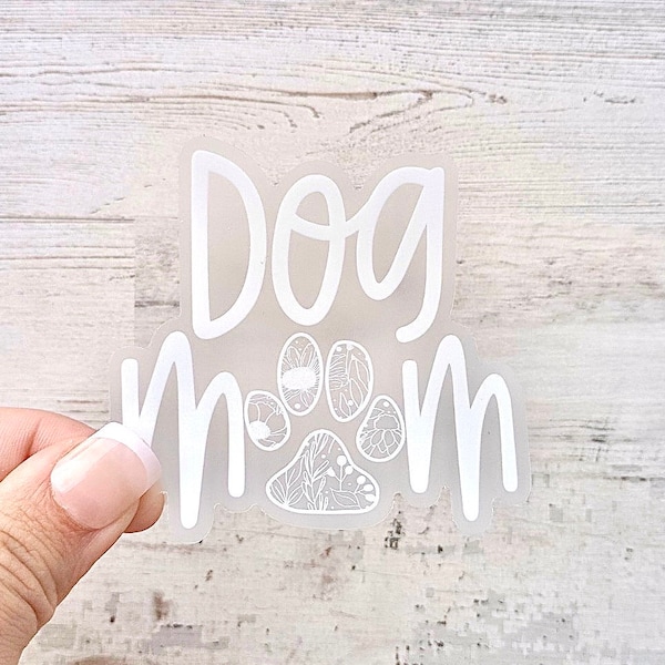 Dog Mom Decal - Etsy
