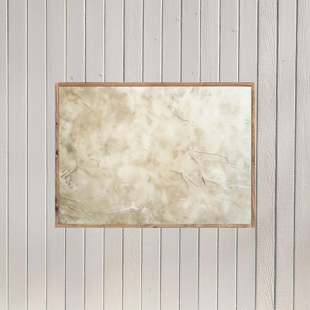 Cream Texture Layering Canvas Printed Sign - Etsy