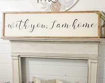With You I Am Home | Etsy