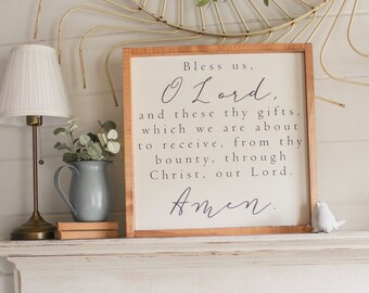 Bless Us O Lord | Etsy