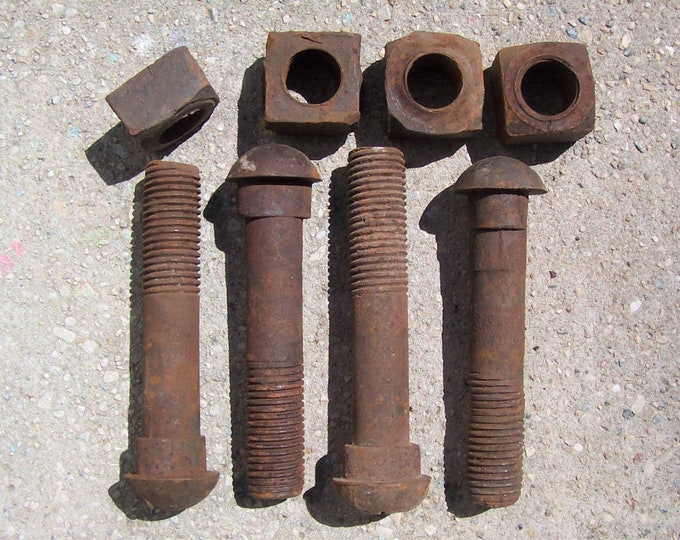 Railroad Hardware. Large Nuts and Bolts. Craft Projects. Unique Home ...