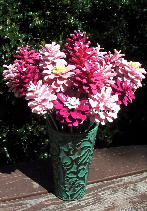 Pine Cone Flowers, in the Pink! the ORIGINAL Pine Cone Flowers on 12 ...