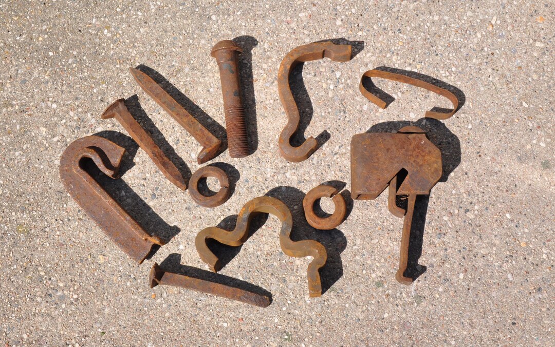 Railroad Hardware. Interesting Parts Found Along Railroad Tracks ...