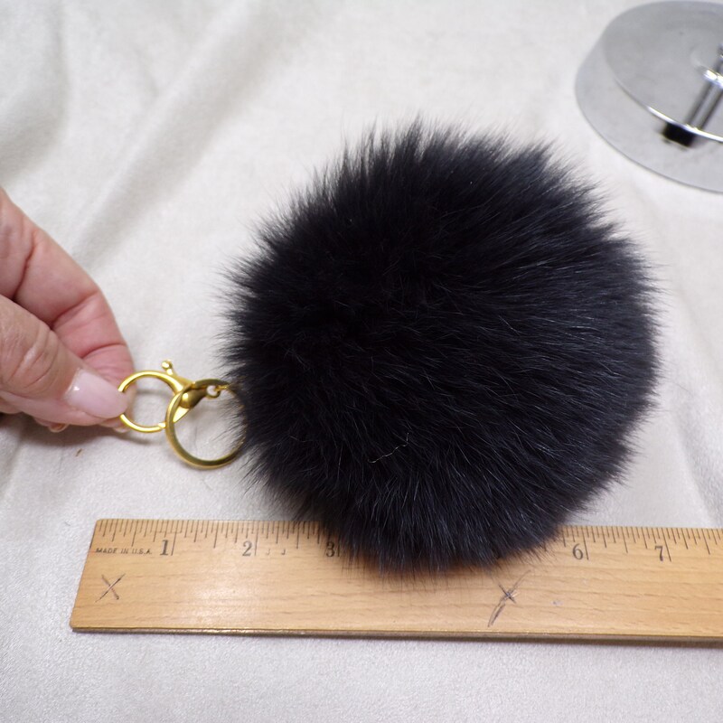 Fur Ball Keychain - Etsy