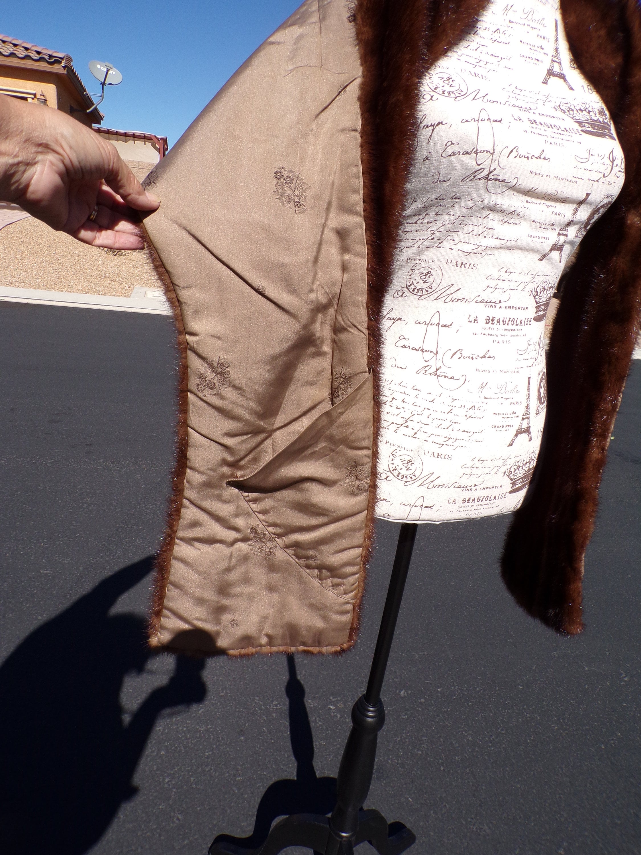 Os-flat Real MINK FUR Stole Stoll Shawl Wrap Mink Fur in | Etsy