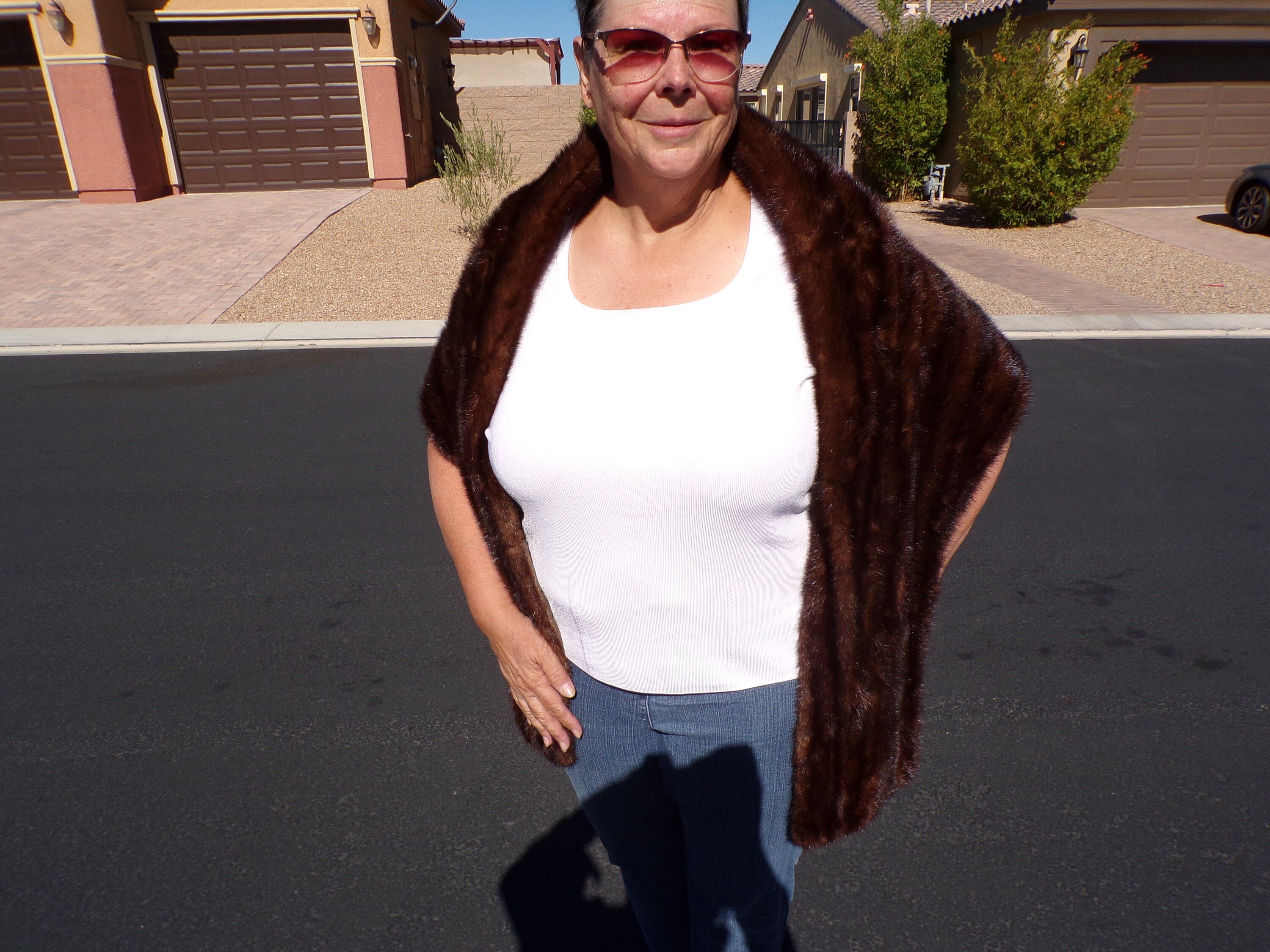 Os-flat Real MINK FUR Stole Stoll Shawl Wrap Mink Fur in | Etsy