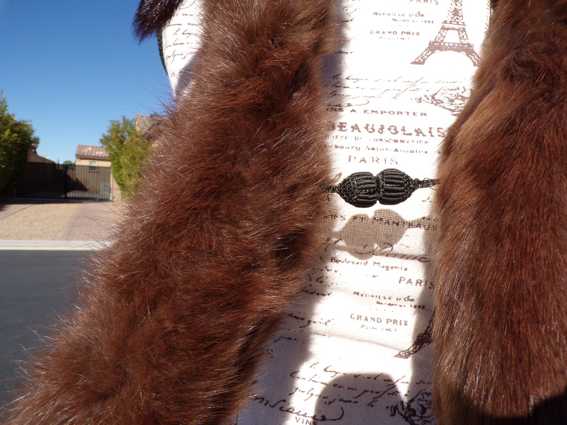 4 Pelt Dark RUSSIAN SQUIRREL Weasel Scarf Scarves Collar Boa - Etsy