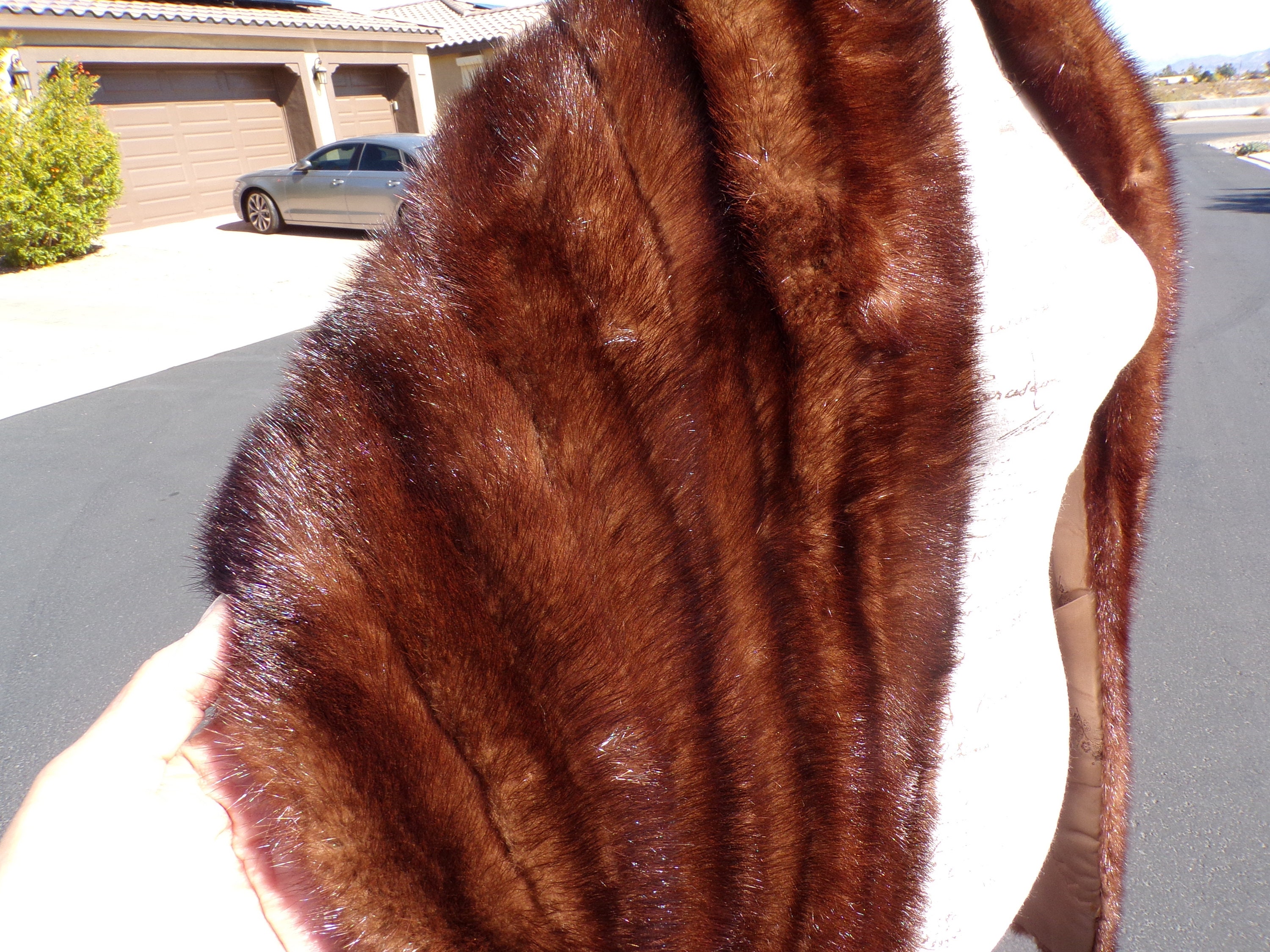 Os-flat Real MINK FUR Stole Stoll Shawl Wrap Mink Fur in - Etsy