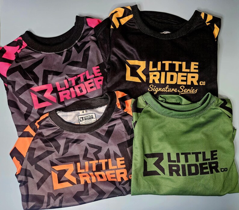 Little Rider BMX Jersey BLACK / GOLD - Etsy