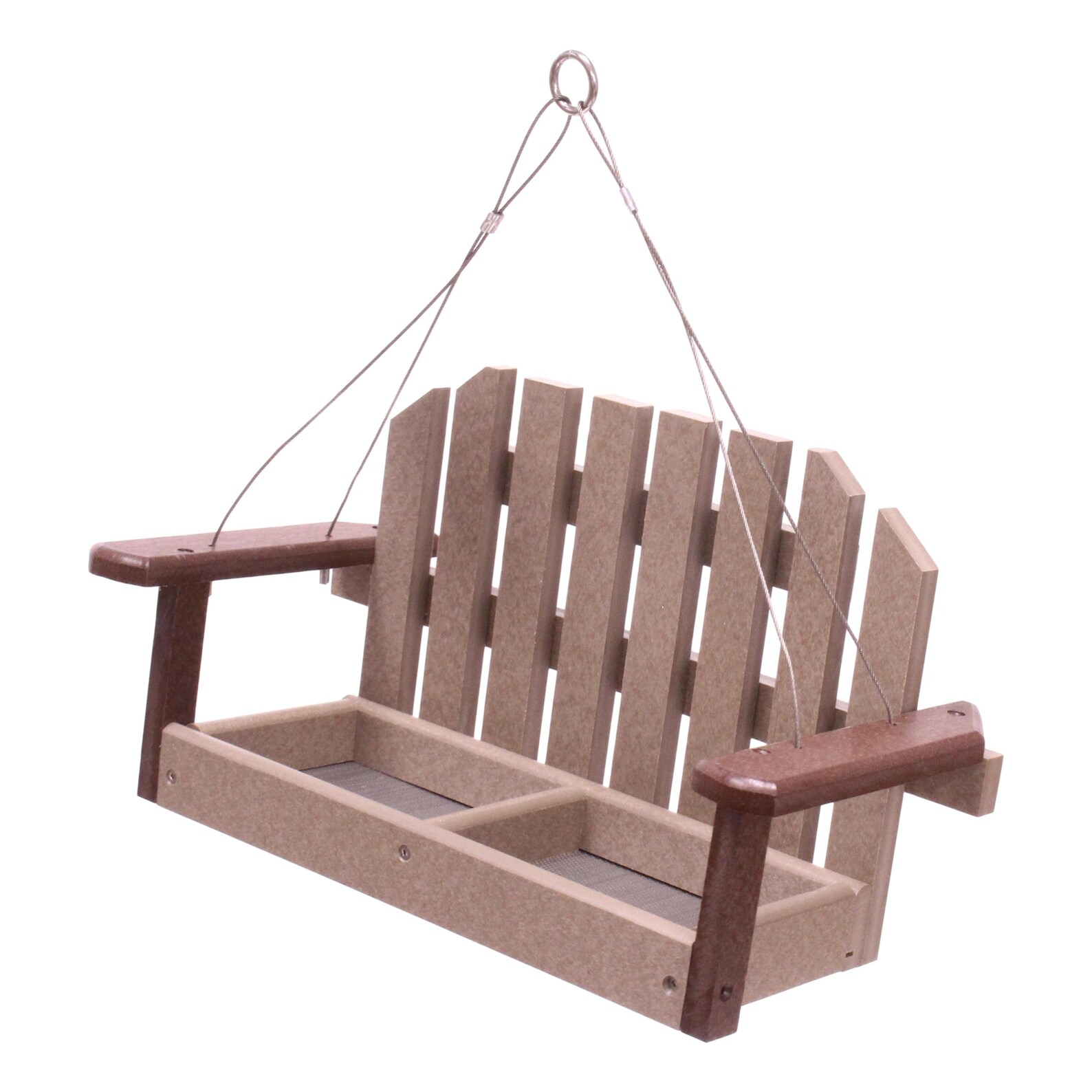Amish-made Porch Swing Bird Feeder Eco-friendly Poly-wood - Etsy