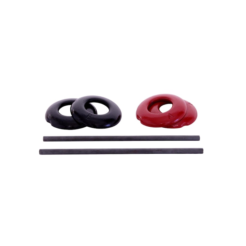 Amish Made Quoits Game Set, Authentic Cast Steel Quoits (4 LB Quoit) - Etsy
