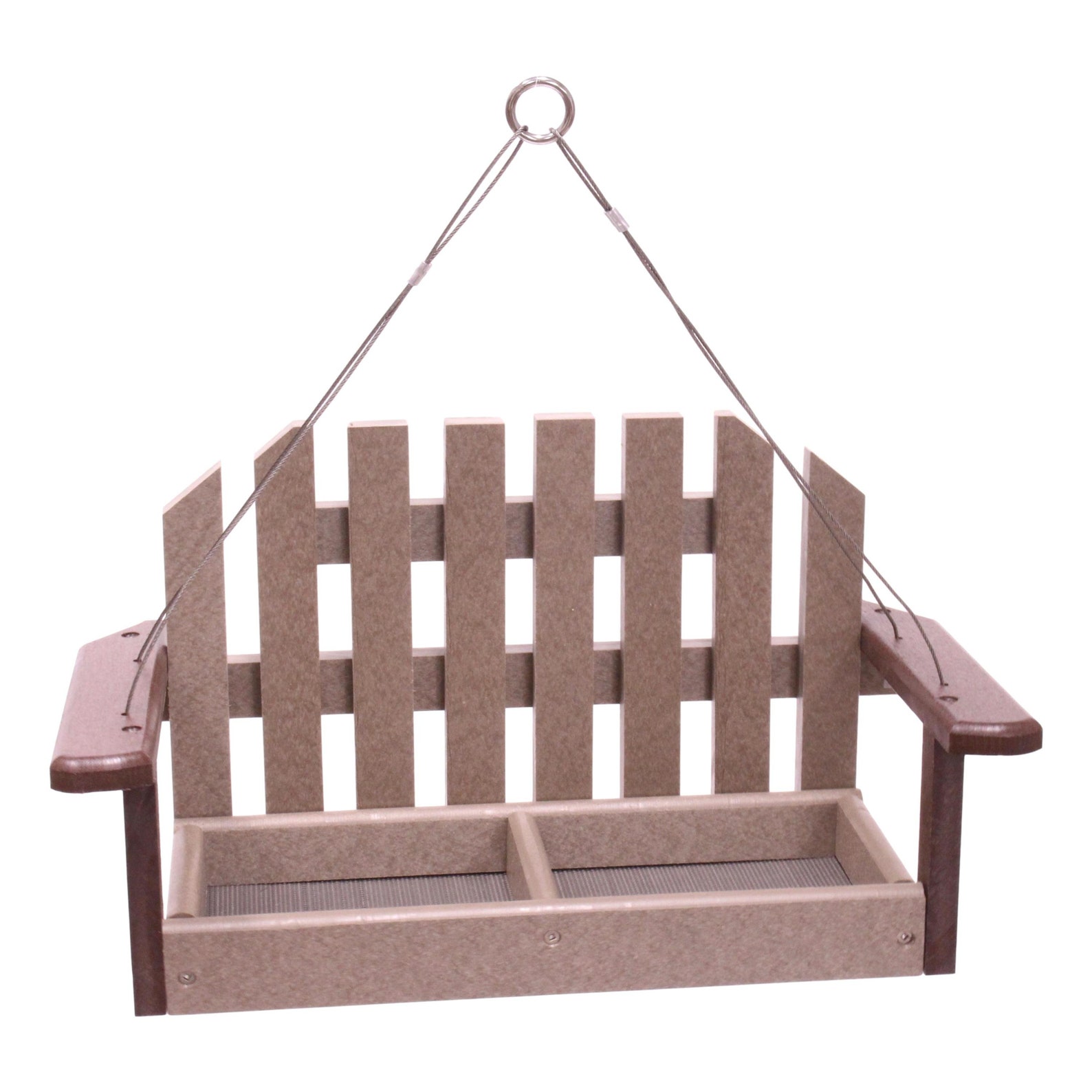 Amish-made Porch Swing Bird Feeder Eco-friendly Poly-wood - Etsy