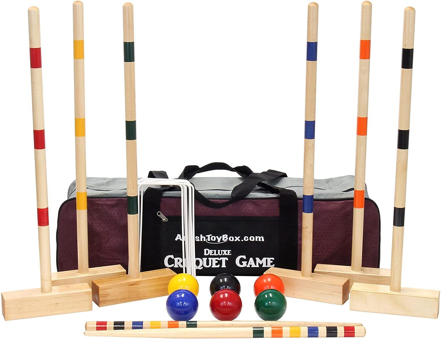 Croquet Set With Stand - Etsy
