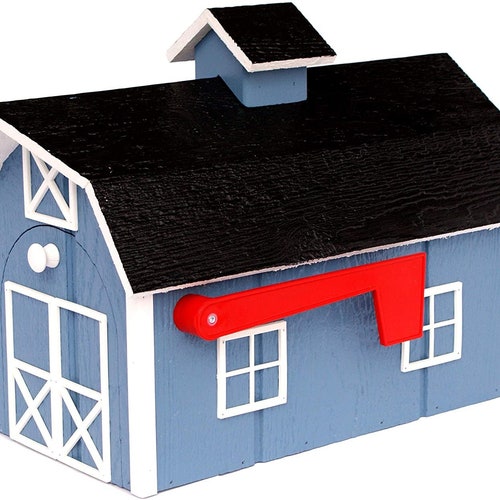 Amish Barn Style Mailbox - Etsy