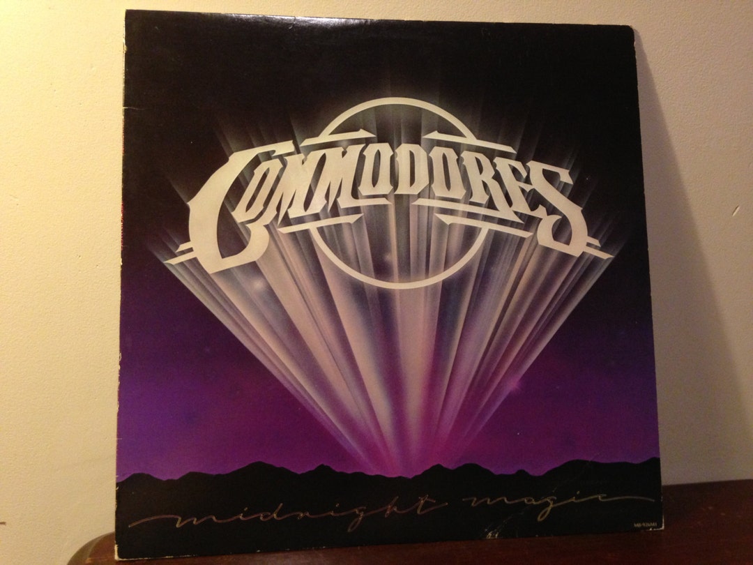 COMMODORES, Midnight Magic, LP Vinyl, vintage music, record, 33 1/3 rpm ...