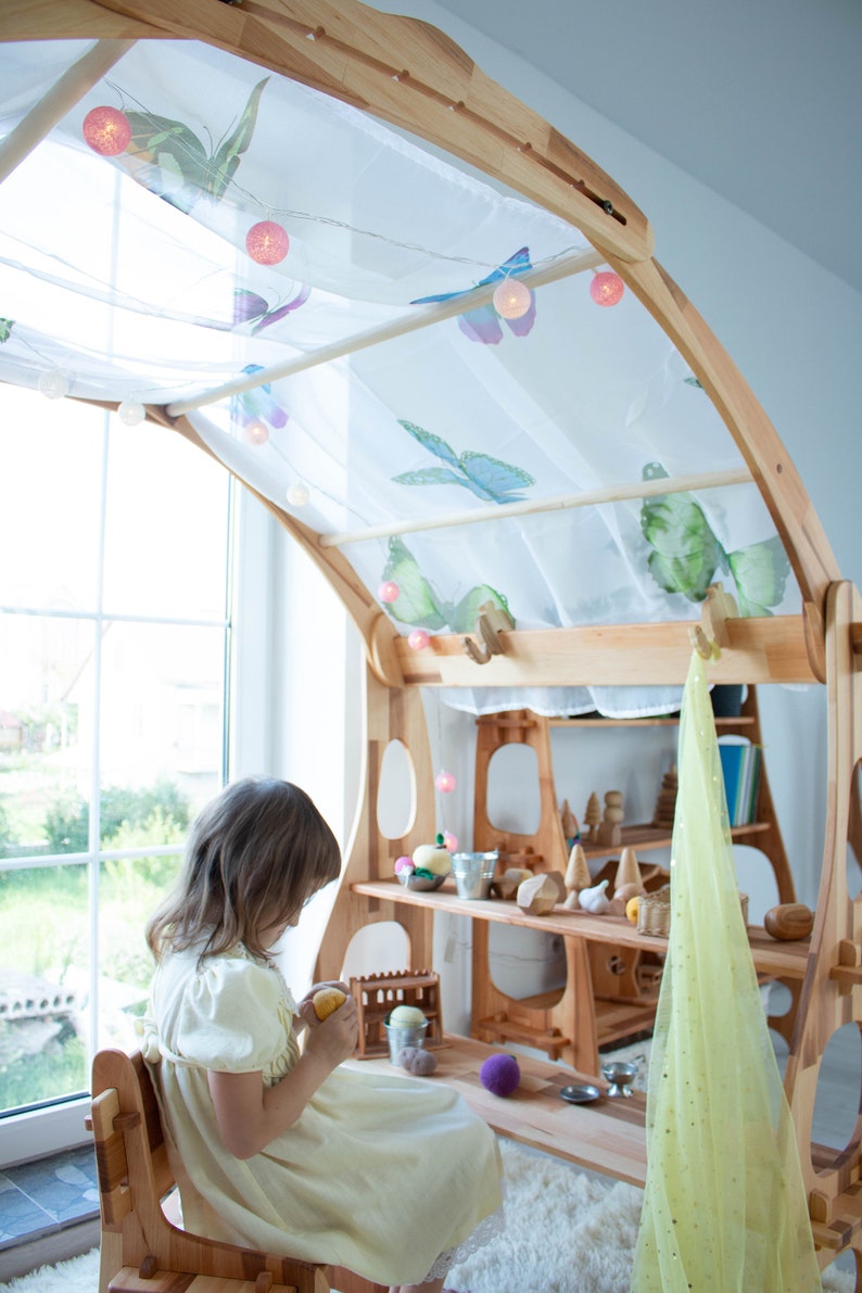 Waldorf Fabric Butterfly Canopy for Playstands Kids Birthday - Etsy