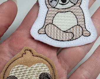 Sloth Hair Bow - Etsy