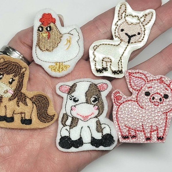 Farm Animal Applique - Etsy