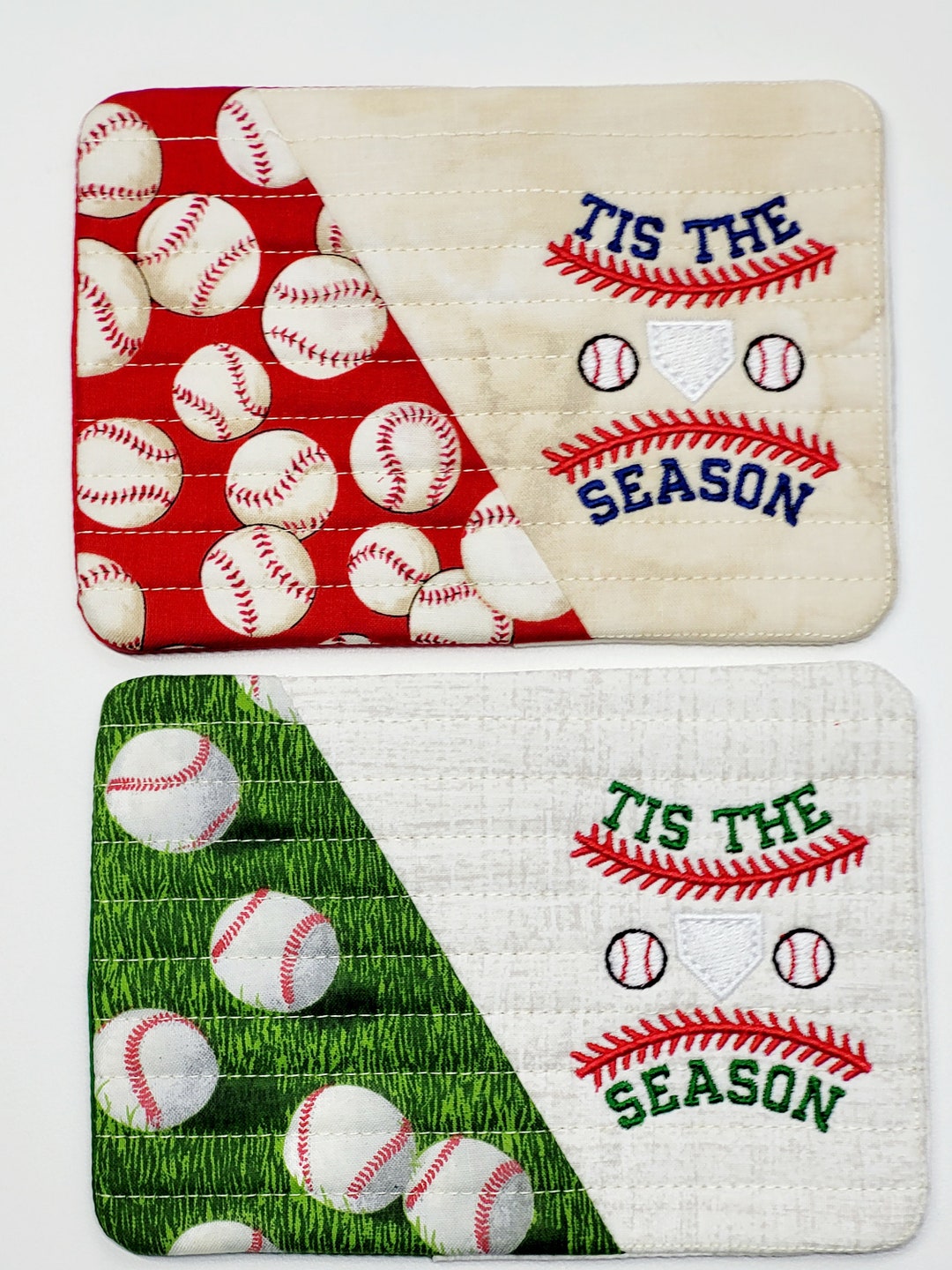 Baseball MUG RUG, Sports Fan, Mug Mat, Coaster, Drink Mat, Beverage Mat ...