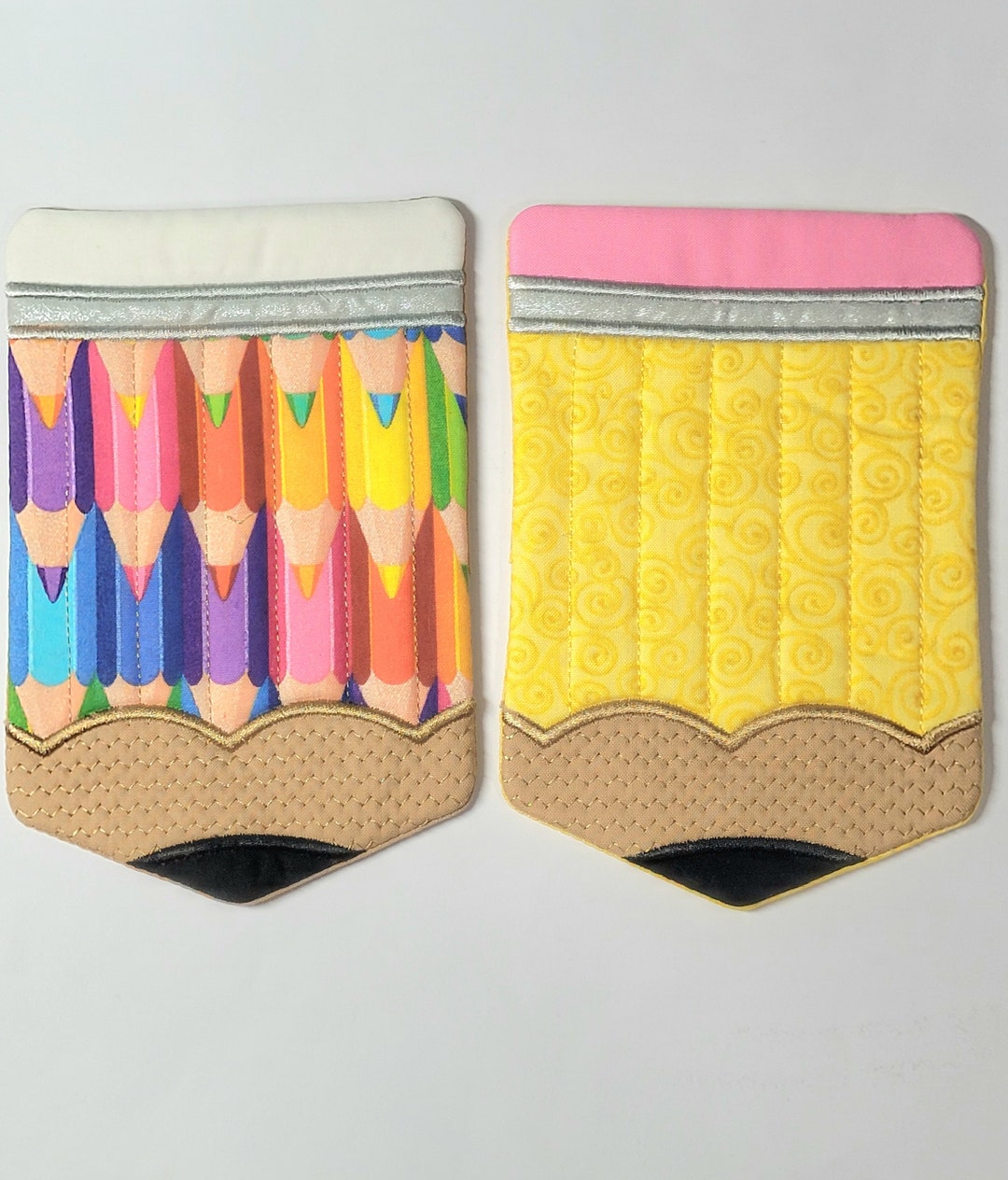 Pencil MUG RUG, Mug Mat, Coaster, Drink Mat, Beverage Mat, Candle Mat ...
