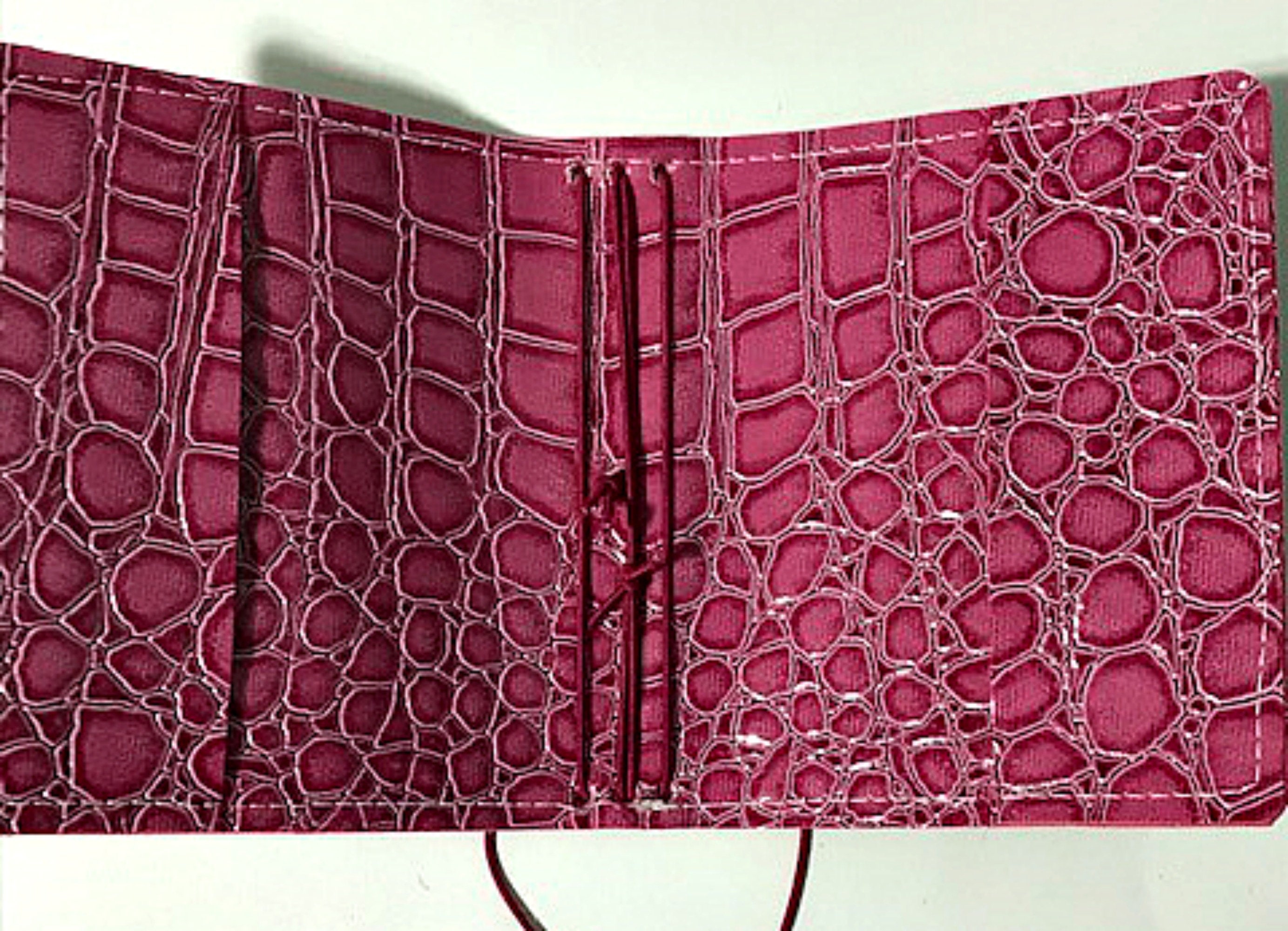 Micro Travelers Notebook Cover Croc Faux Leather - Etsy