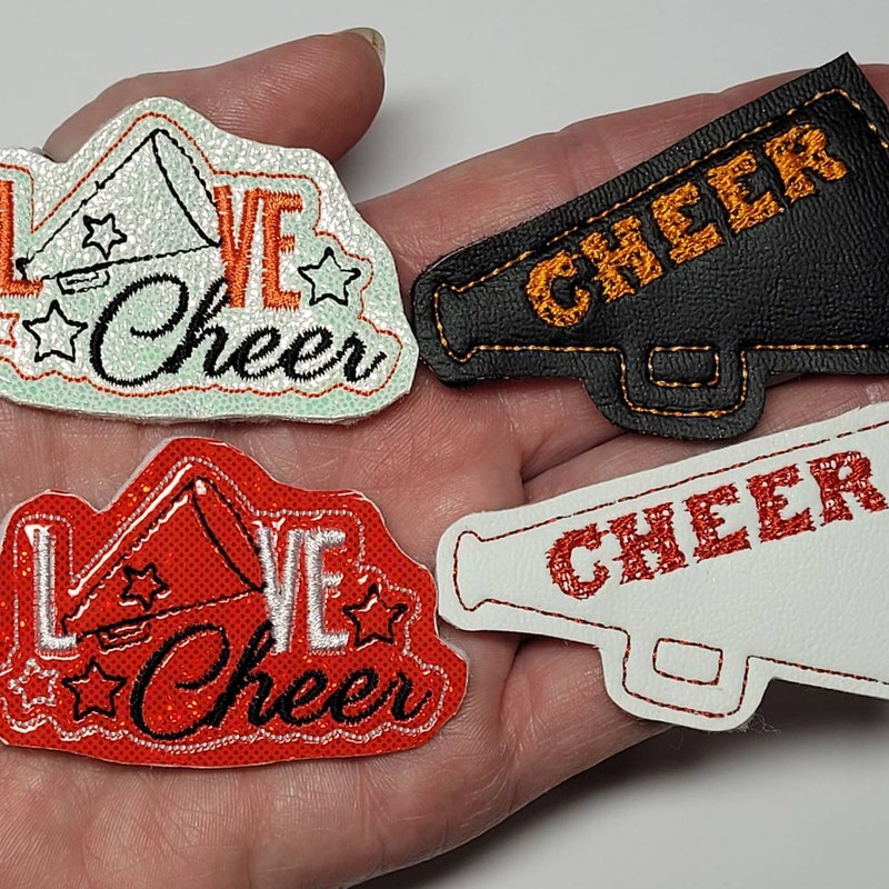 Cheerleader Applique - Etsy