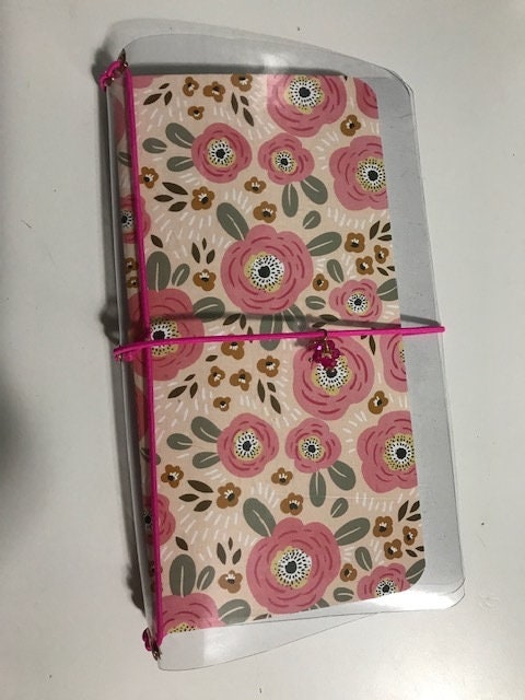 Clear Vinyl Travelers Notebook Cover - Various Sizes - Etsy