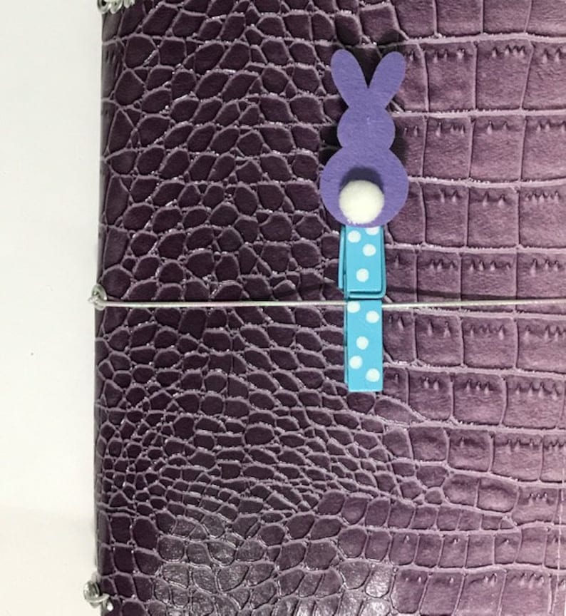 Micro Travelers Notebook Cover Croc Faux Leather - Etsy