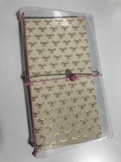Clear Vinyl Travelers Notebook Cover - Various Sizes - Etsy