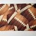Football MUG RUG, Sports Fan, Mug Mat, Coaster, Drink Mat, Beverage Mat ...