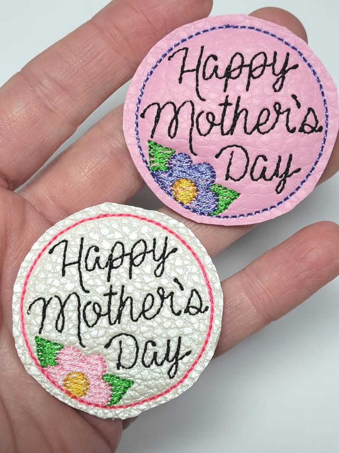 Mother's Day Pair of Felties, Mom, Happy Mother's Day - Etsy