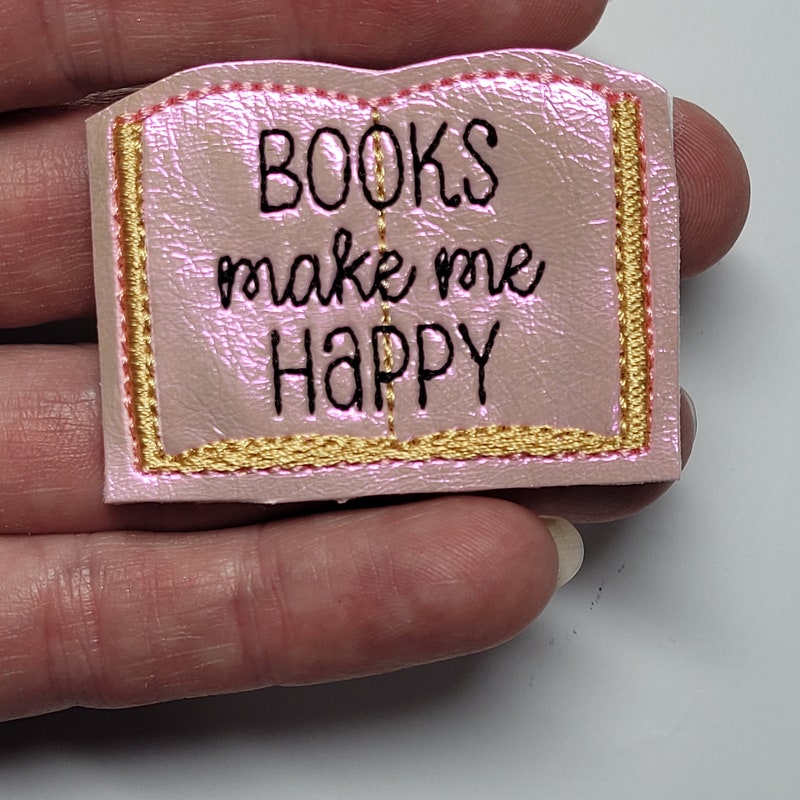 Open Book Applique - Etsy