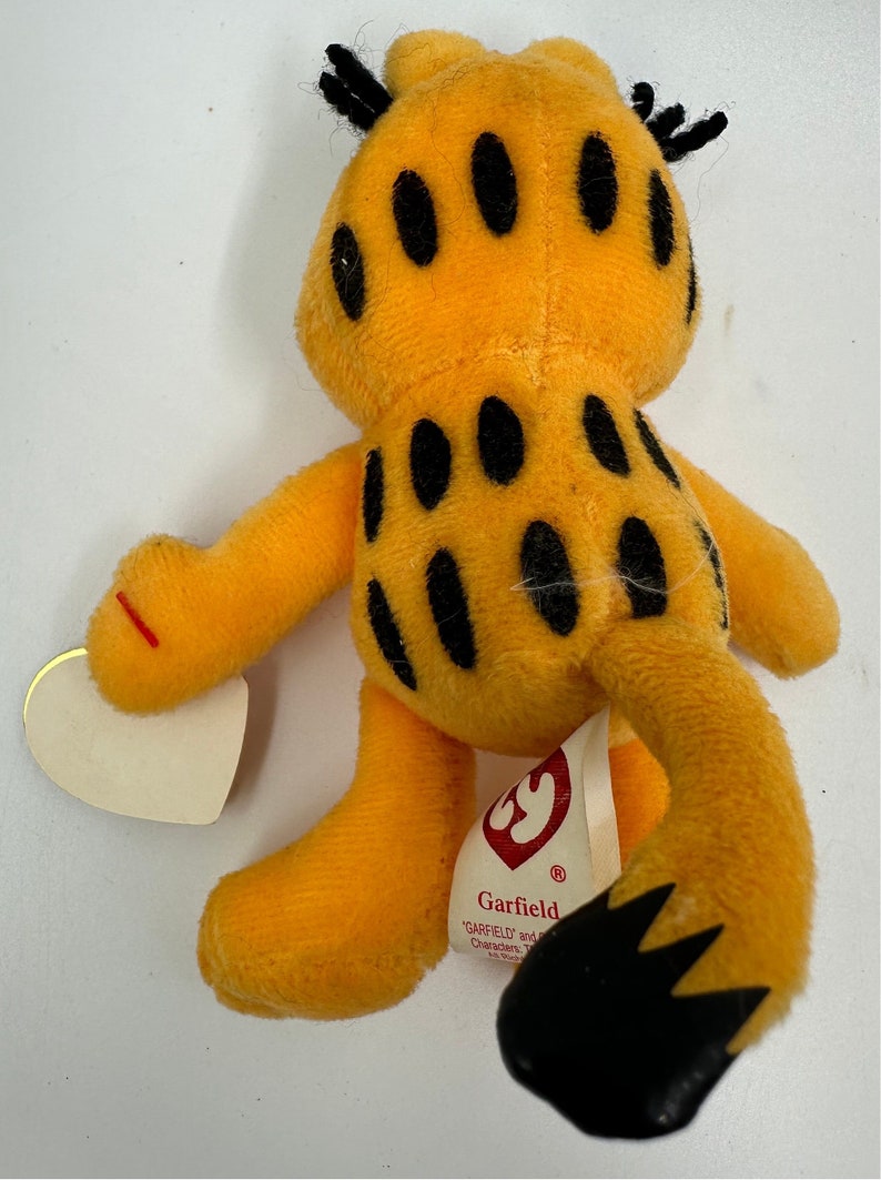 TY Beanie Babies GARFIELD the Cat Key Chain 2006 With Tag - Etsy