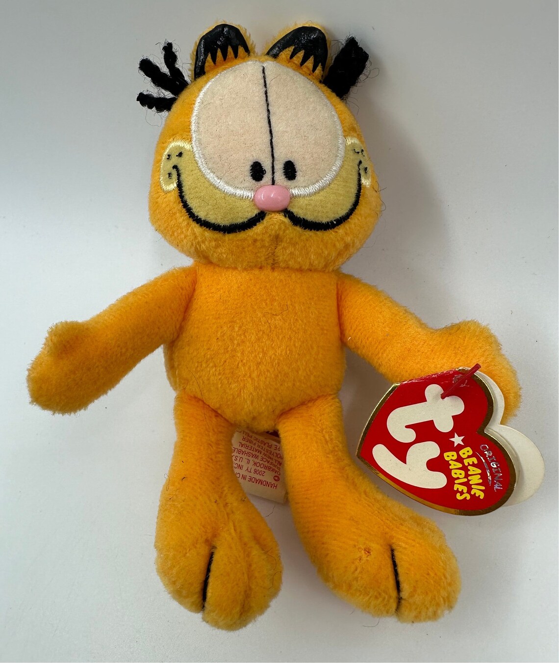 TY Beanie Babies GARFIELD the Cat Key Chain 2006 With Tag - Etsy