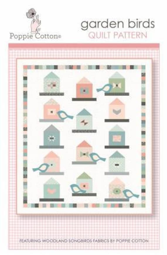 Woodland Songbird Quilt Pattern Poppie Cotton Quilt Pattern | Etsy