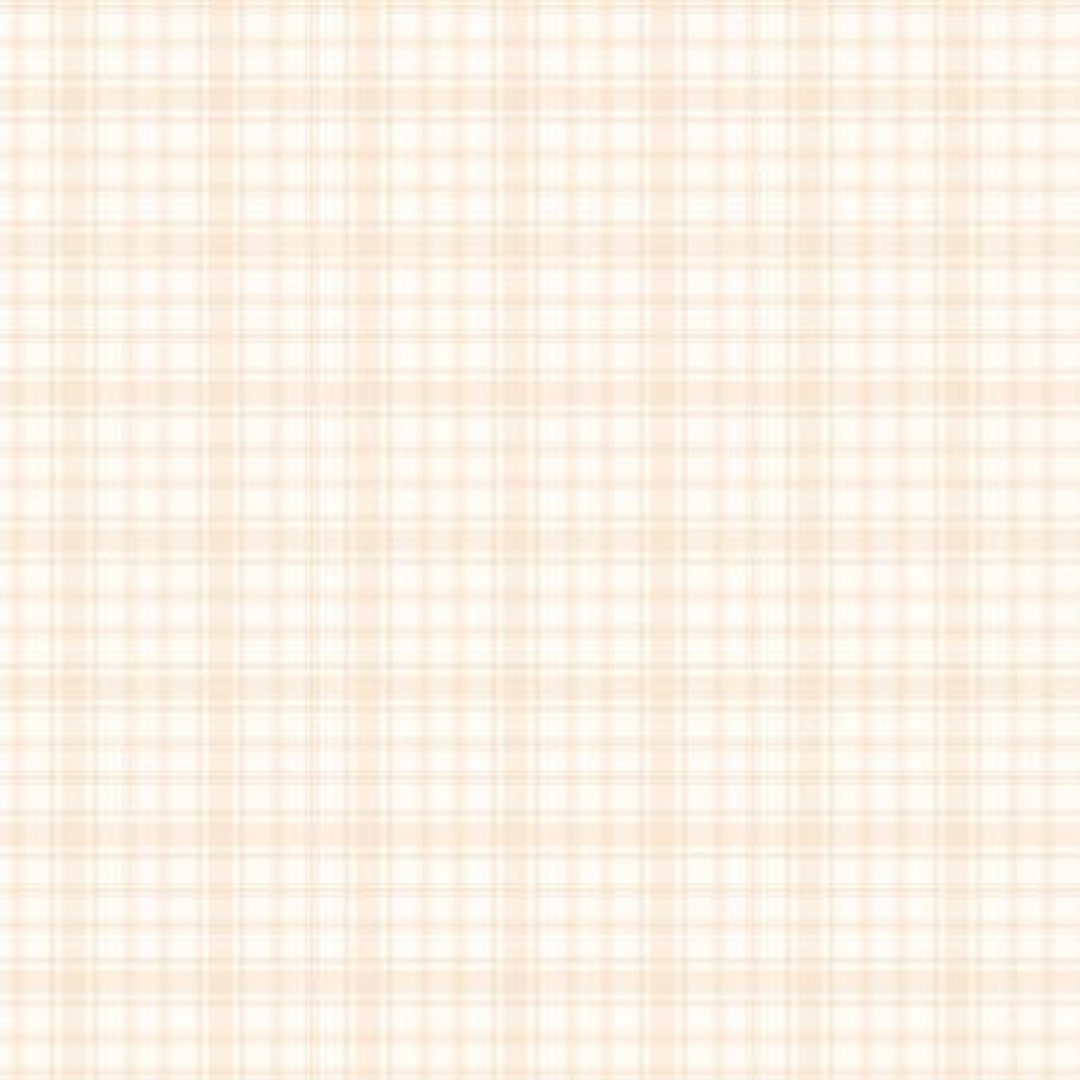 Peppermint Parlor Cream Plaid Fabric Yardage, Danielle Leone ...