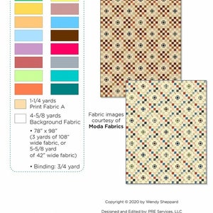 Twinkle, Twinkle Quilt Pattern, Finishes 70" X 90", Wendy Sheppard ...