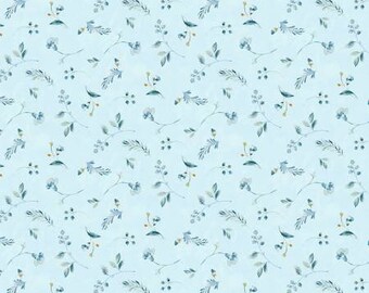 Blue Breeze Fabric | Etsy