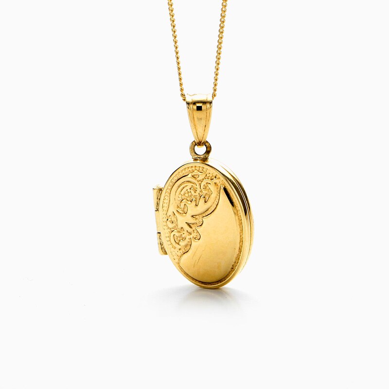 Simple Gold Locket - Etsy