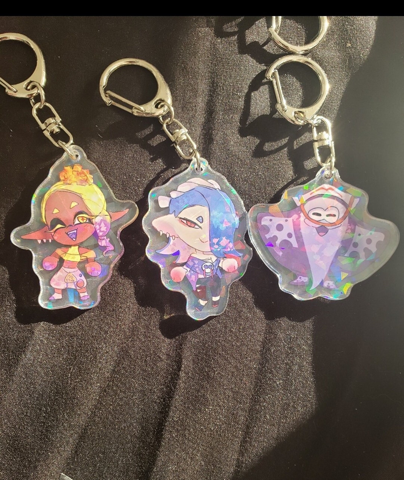 Splatoon Holographic Charms - Etsy
