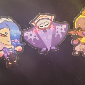 Splatoon 2 : Deep Cut, Squid Sisters, off the Hook Stickers - Etsy