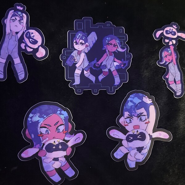 Splatoon 3 Side Order Stickers - Etsy