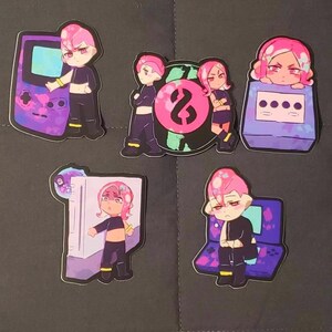 Splatoon Octo Expansion Stickers - Etsy