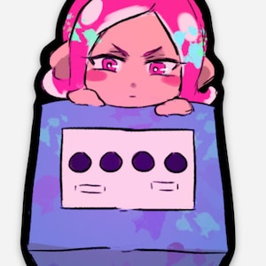 Splatoon Octo Expansion Stickers - Etsy